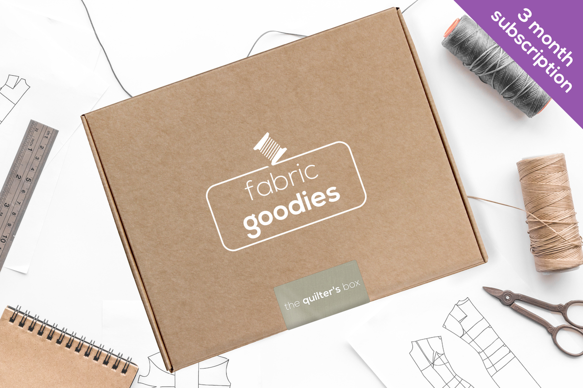 The Quilter's Box- 3 Month Subscription – Fabric Goodies